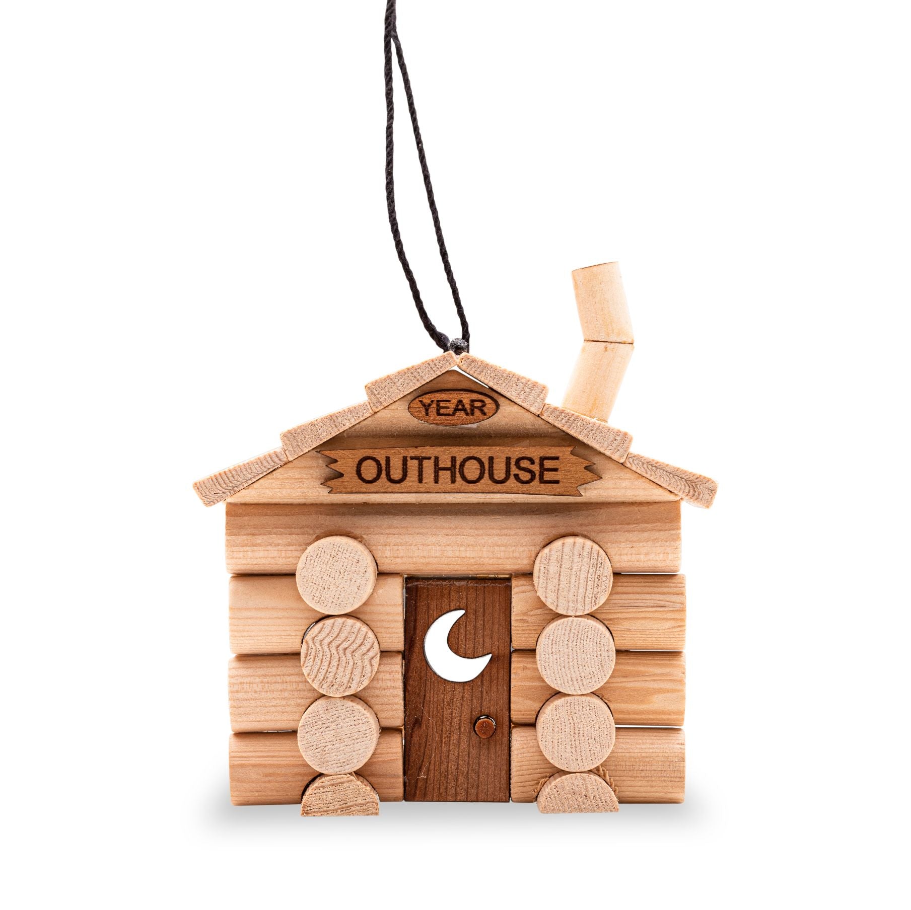 Christmas Tree Outhouse - Log Cabin Toys
