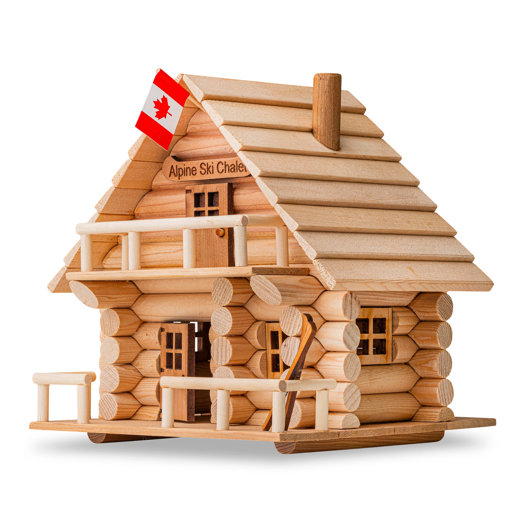 Kits HO Scale 1:87 Log Cabin Photo Real Model Building Kit ...