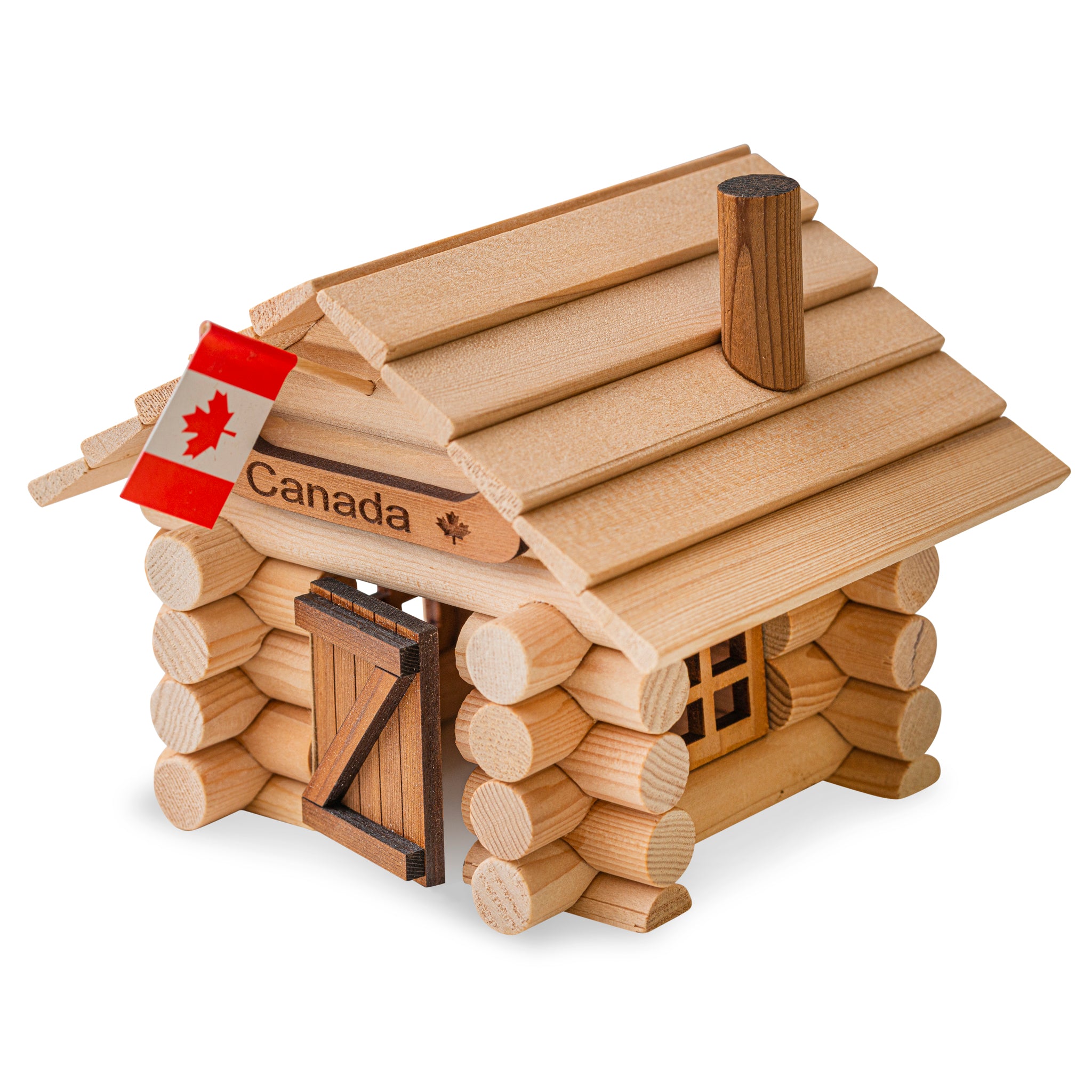Settler's Cabin - Log Cabin Toys